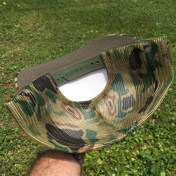 Yupoong | Accessories | Scrap Metal Hat Yupoong Snapback Puffy Camo ...